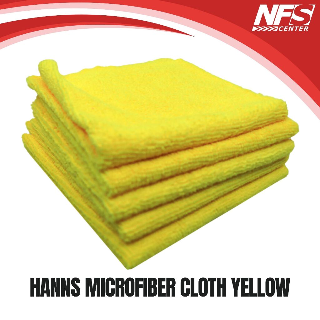 Hanns Microfiber Cloth 5pcs 30x30cm | Shopee Philippines