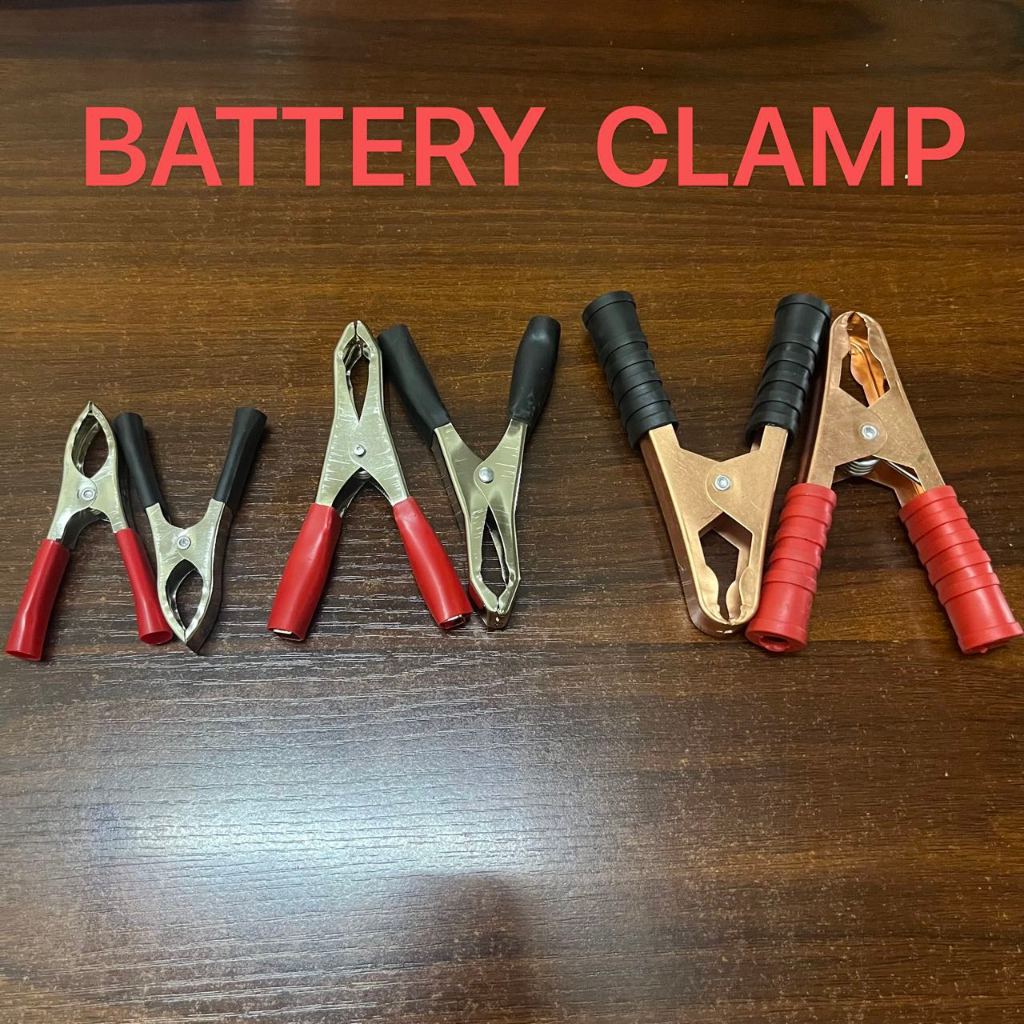 1pair Panther Battery Clip 25A /50A/100A(1red and 1black) | Shopee ...
