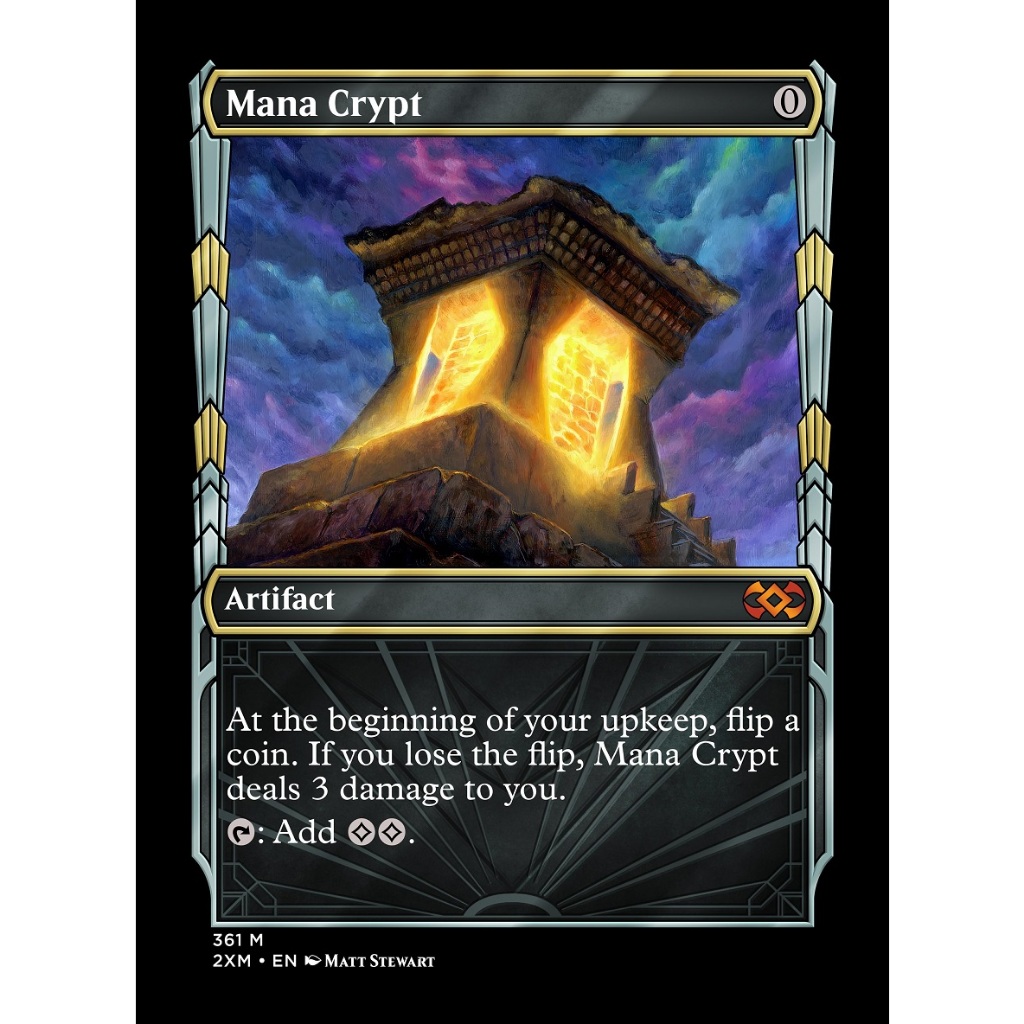 Custom Art Card - Mana Crypt (Golden Age) | Shopee Philippines