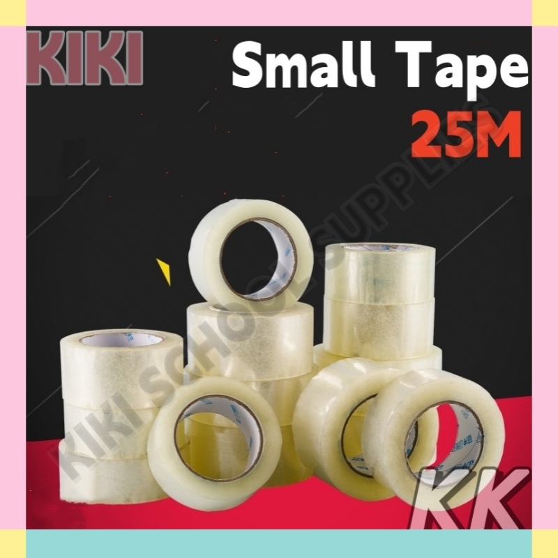 KK 25M Tape Small Transparent Tape Office Student Clear Tapes Packaging ...