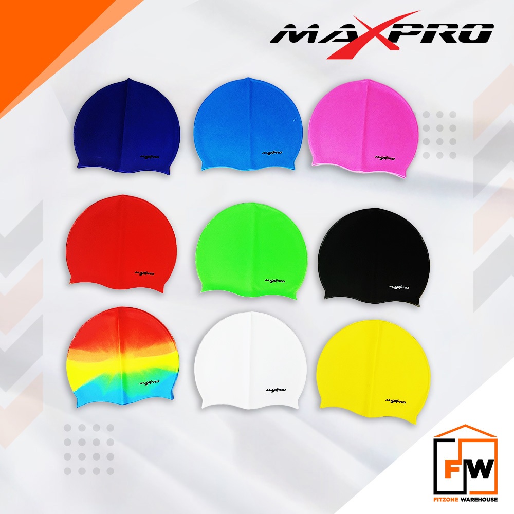 Maxpro Swimming Silicone Cap 50g | Shopee Philippines