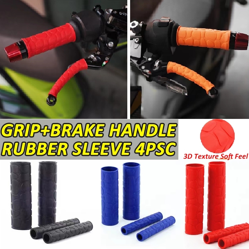 Motorcycle Lever Grip Rubber Cover Brake Lever Cover Handle Grip ...
