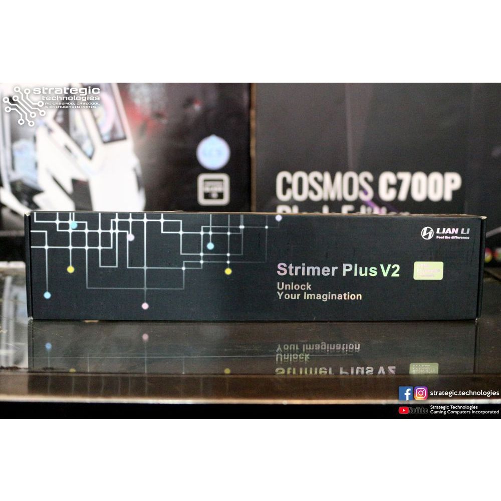 LianLi Strimer Plus V2 8pin x2 PW8-PV2 Highly customizable addressable ...