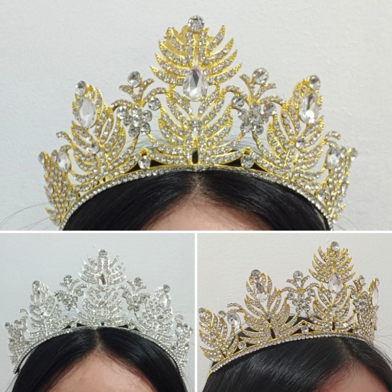 crown, with stones, metal, fashion crown, sagala crown, pageant crown ...