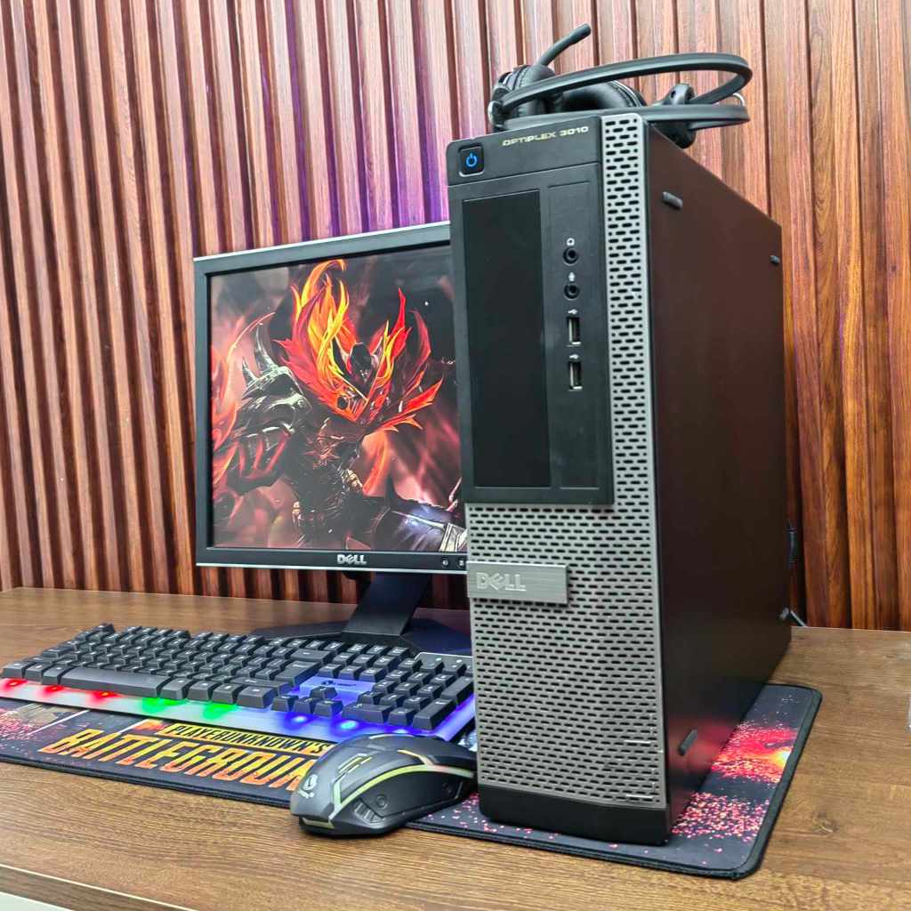 COMPUTER SET DELL 3010 i5 3RD GENERATION 8GB 500GB HDD 17 LCD SQUARE ...