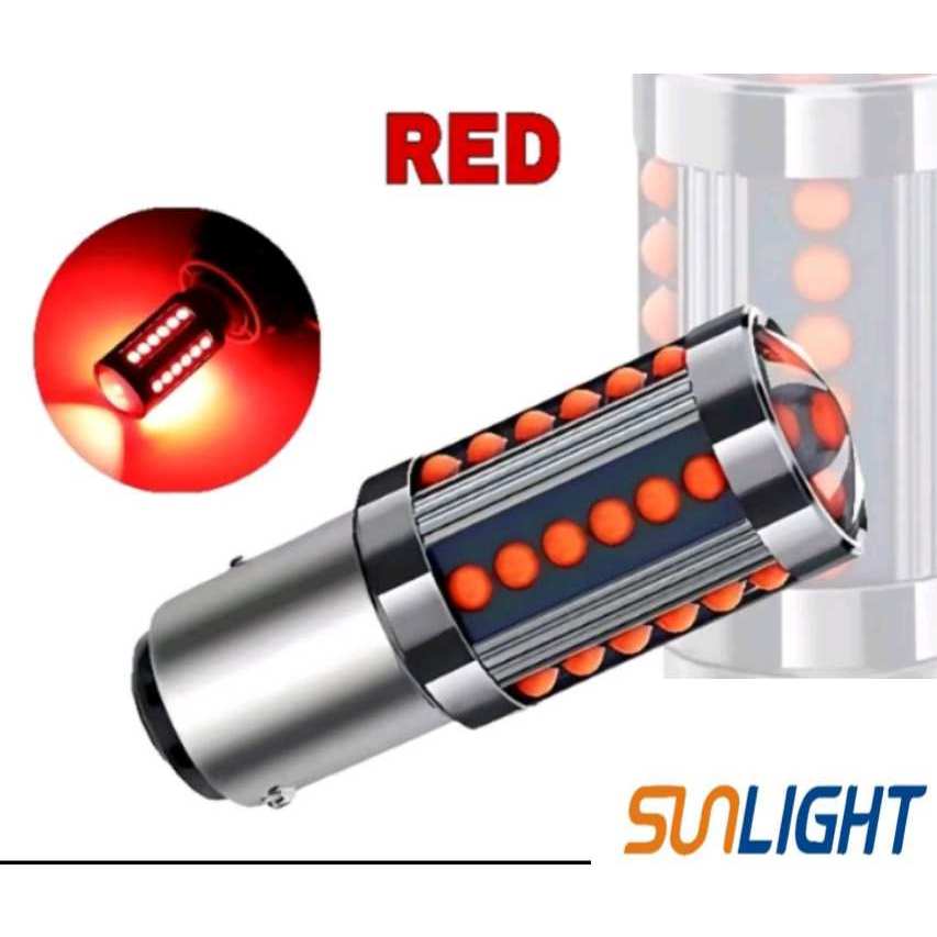 SUNLIGHT ( S-661 )TAIL LIGTH BULD STEADY PLUG & PLAY UNIVERSAL RED ...
