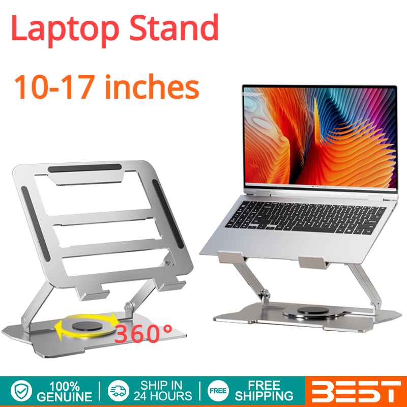360° Rotating Laptop Stand Foldable Laptop Stand Height Adjustable ...