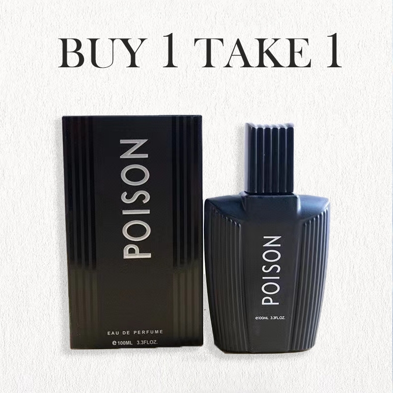 【Buy 1 Take 1】 2PCS POISON PERFUME SPRAY FOR MEN AND WOMEN Long Lasting ...