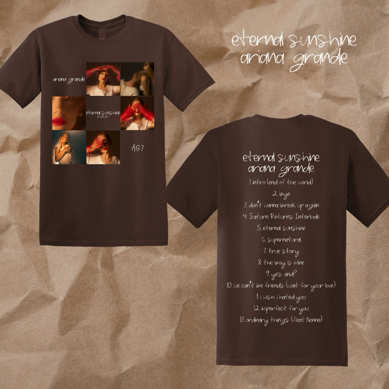 eternal sunshine ariana grande merch T-Shirt | Shopee Philippines