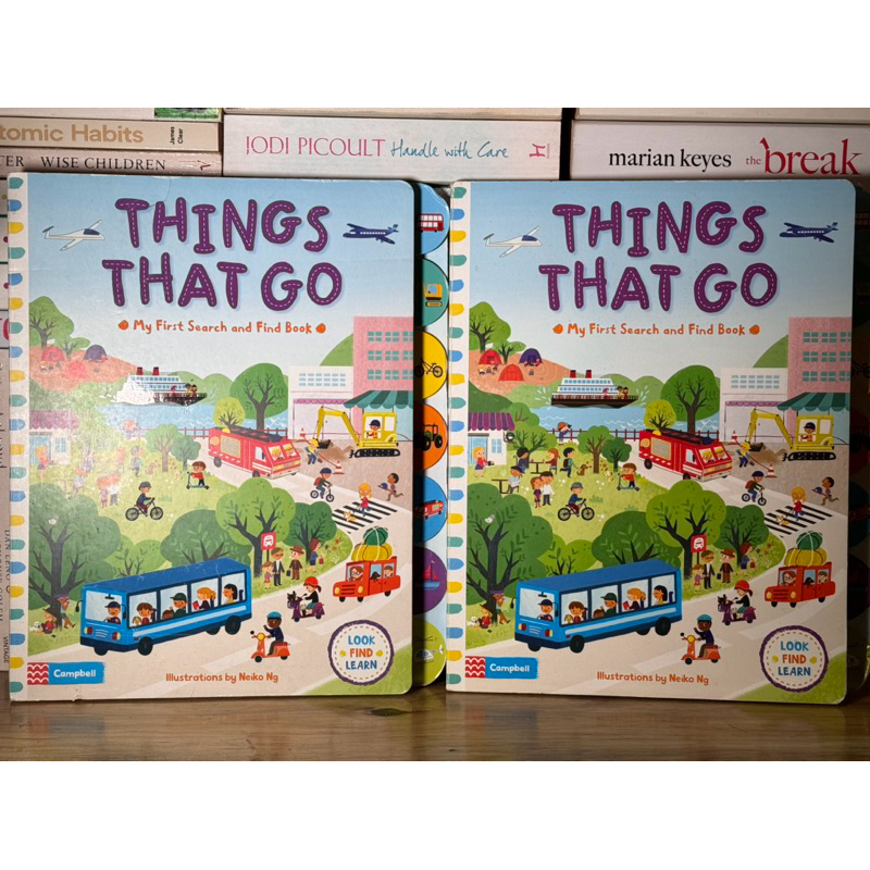 Things That Go My First Search and Find Book Board Book Children’s Book ...