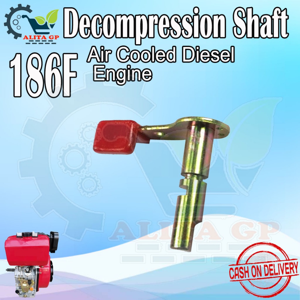 Decompression Shaft 186F 10hp , 186FA 12hp , 188F 14hp , 190F 16hp ...