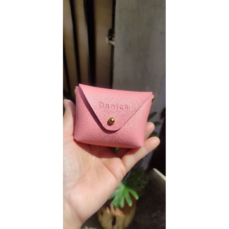 Personalized leatherette Coin purse | Shopee Philippines