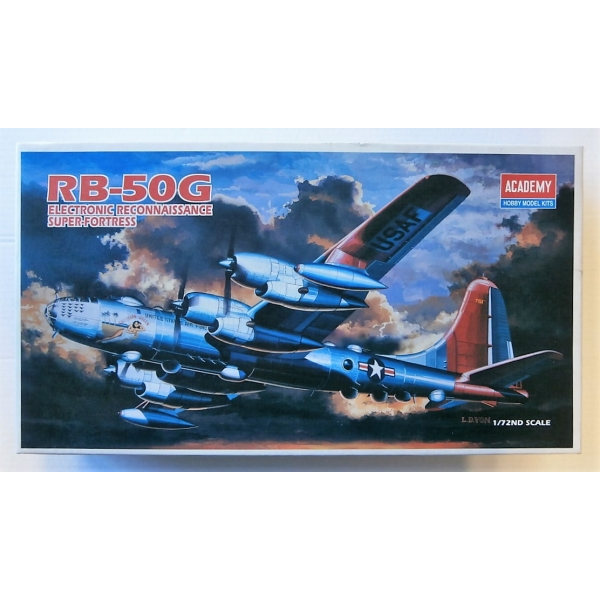 Academy Vintage RB-50G ELINT / B-50D Super Fortress 1:72 Model Kit ...