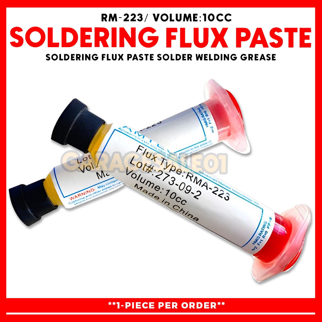 FLUX Type RMA-223 Soldering Paste 10cc Syringe soldering flux | Shopee Philippines