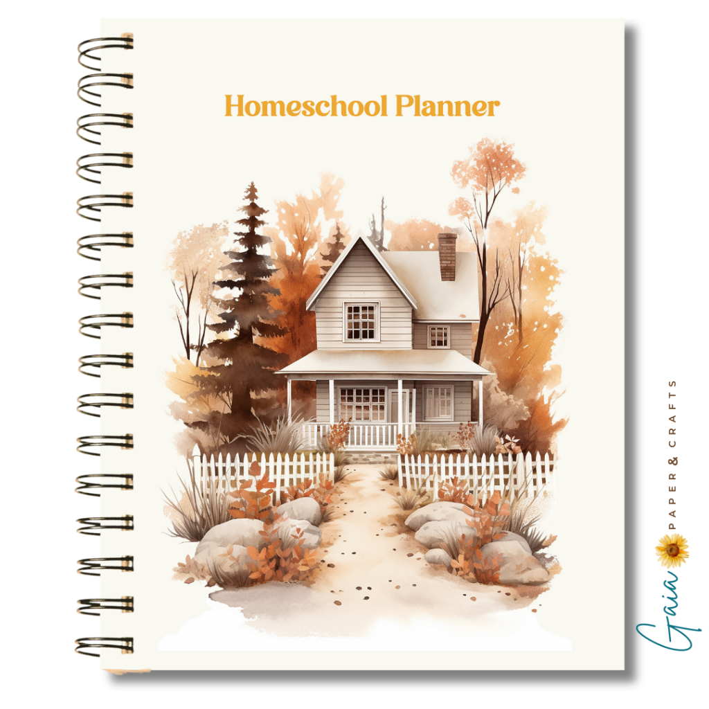 Charlotte Mason Inspired Homeschool Planner Part 2 - Laminated Cover ...