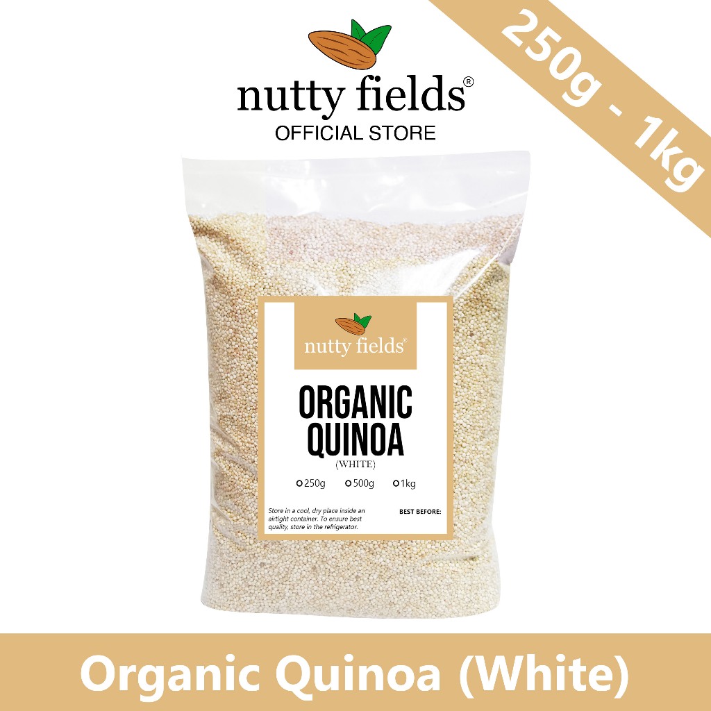 Organic White Quinoa (250g - 1kg) by Nutty Fields | Shopee Philippines