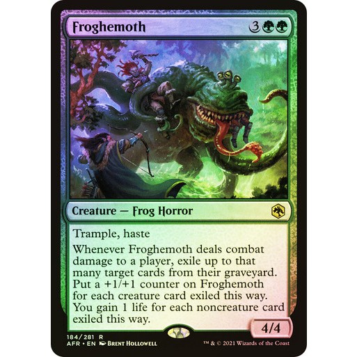 Magic the Gathering | Froghemoth | Shopee Philippines