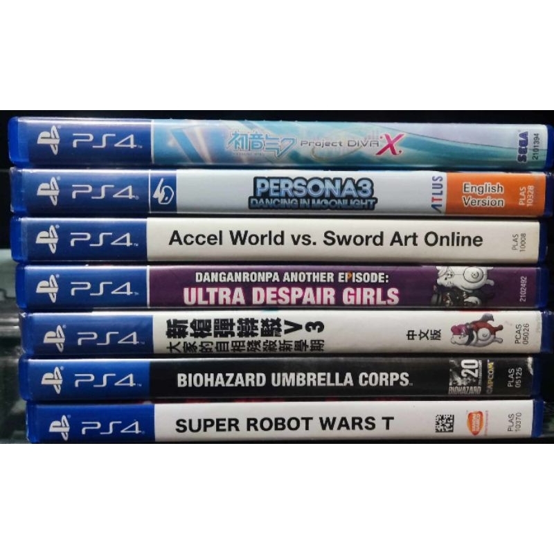 PlayStation 4 Games (Set A) | Shopee Philippines
