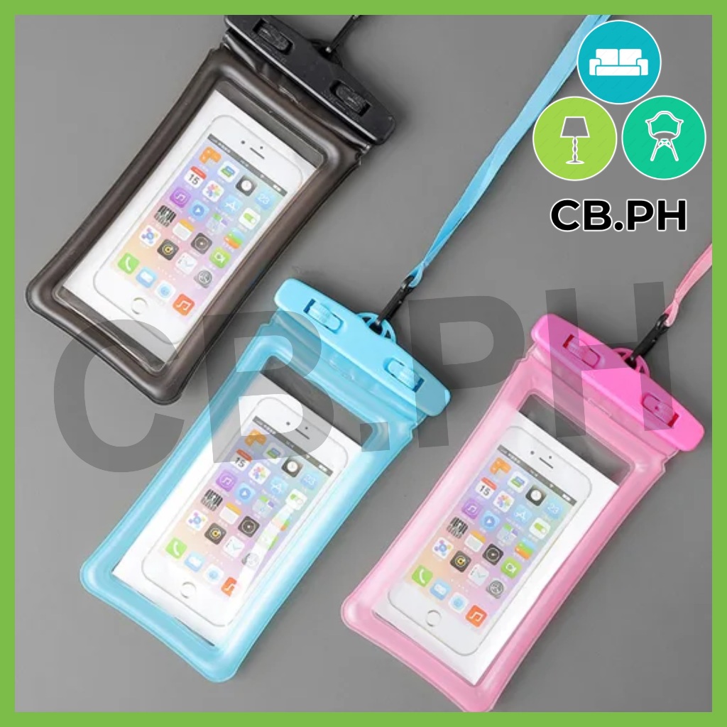 CB.PH 1PC Floating Airbag Swimming Bag Waterproof Mobile Phone Pouch ...