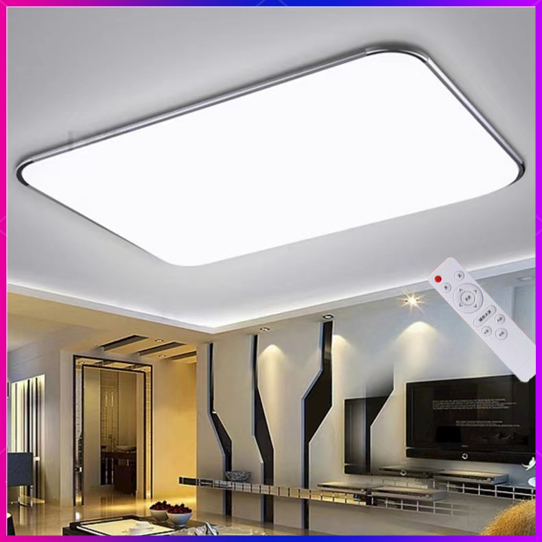 【PH STOCK】【COD】Ultra Thin LED Ceiling Light Remote Control Acrylic ...