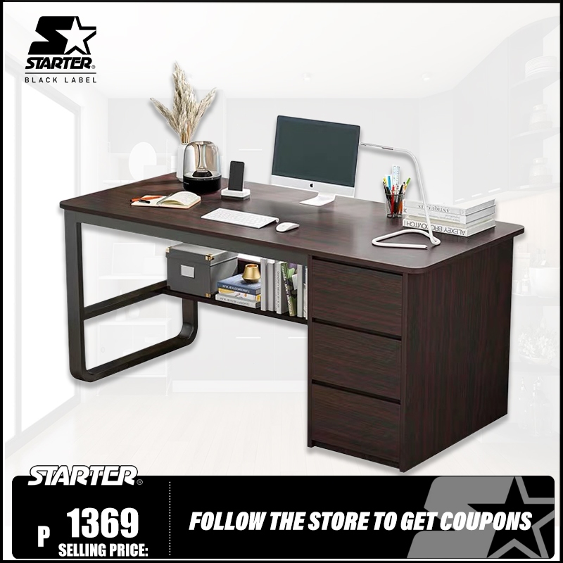 STARTER Office desk Computer Desk Study Table, Simple And Modern With ...