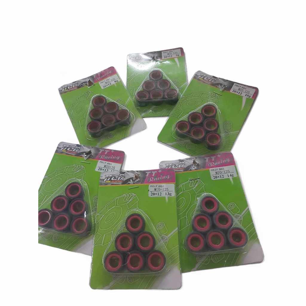 Motorcycle Pully Ball/flyball Set Mio 125 ( 8g/9g/10g/11g/12g/13g/14g ...