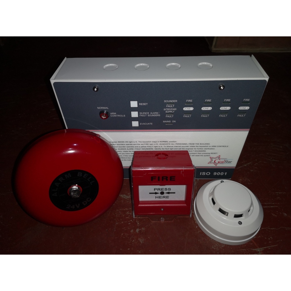 Conventional 24V Fire Alarm System Set (Set G) | Shopee Philippines
