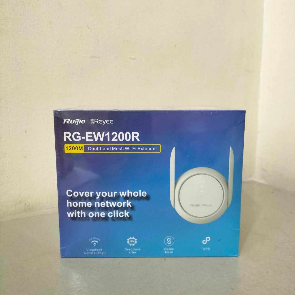Ruijie Rg Ew1200r 1200m Dual Band Mesh Wi Fi Extender Shopee