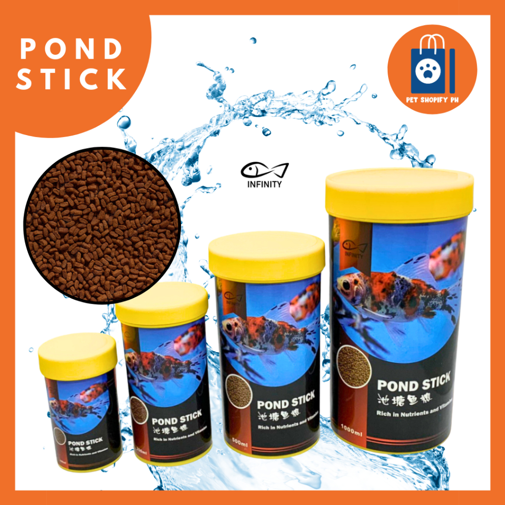 INFINITY POND STICK KOI/GOLDFISH FOOD FISH FOOD | Shopee Philippines