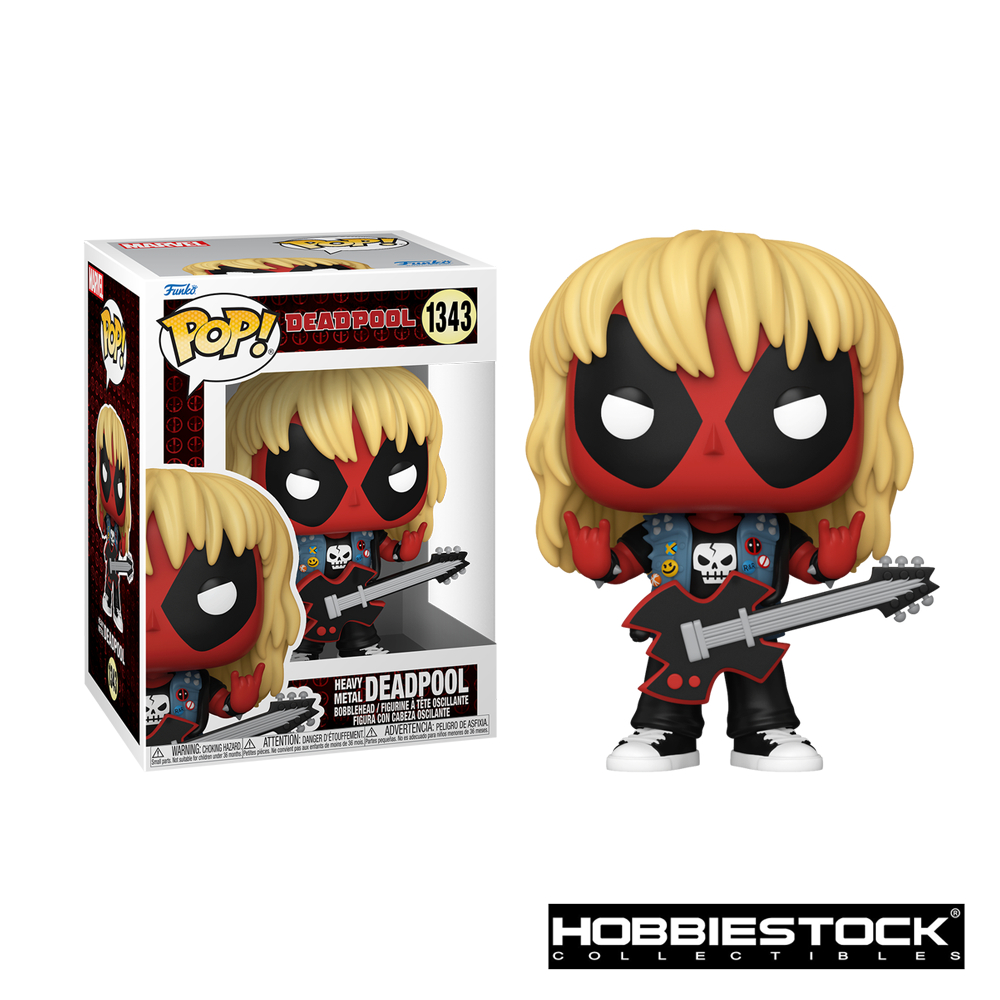 Funko Pop! Marvel: Deadpool - Heavy Metal Deadpool | Shopee Philippines