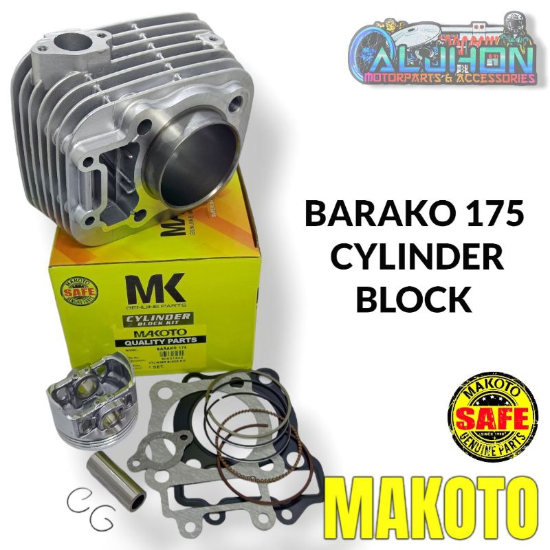 MAKOTO BARAKO 175 CYLINDER BLOCK SET STANDARD SIZE | Shopee Philippines