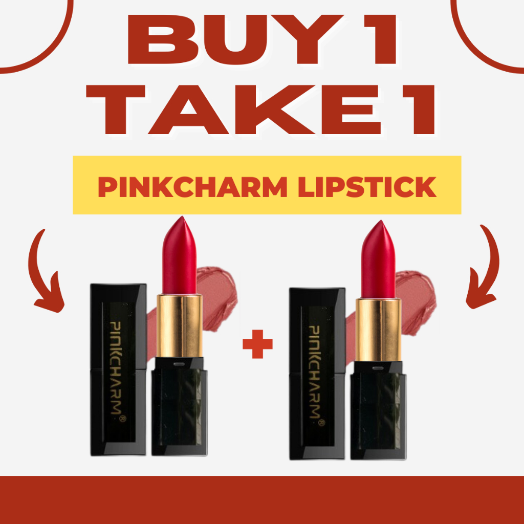 Lipstick Pink Charm Morders Colors Long lasting Waterproof Non-stick ...