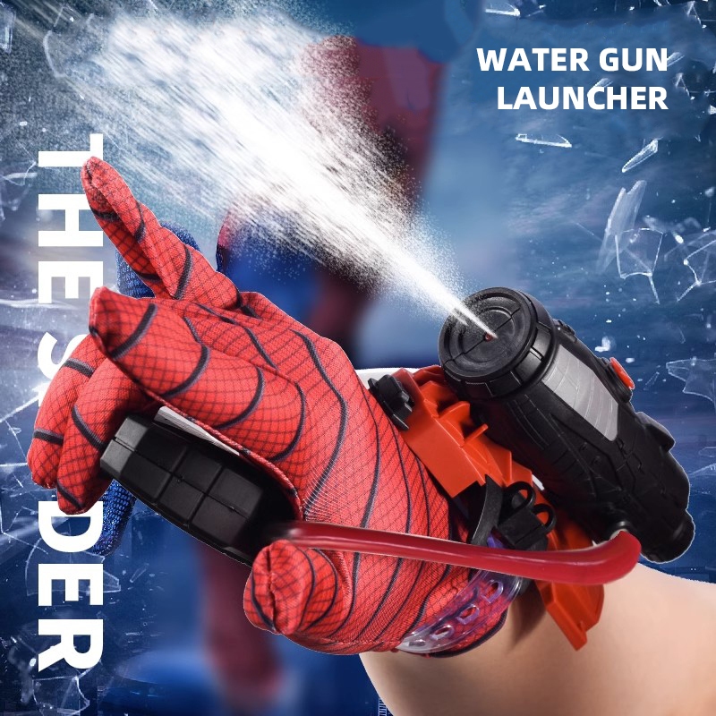 Spiderman Glove Web Shooter Dart Blaster Launcher Toy Spiderman Costume ...