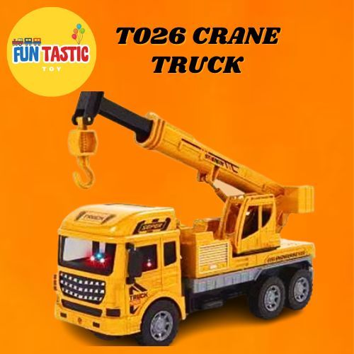 T026 REMOTE CONTROL CRANE TRUCK FOR KID'S | Shopee Philippines