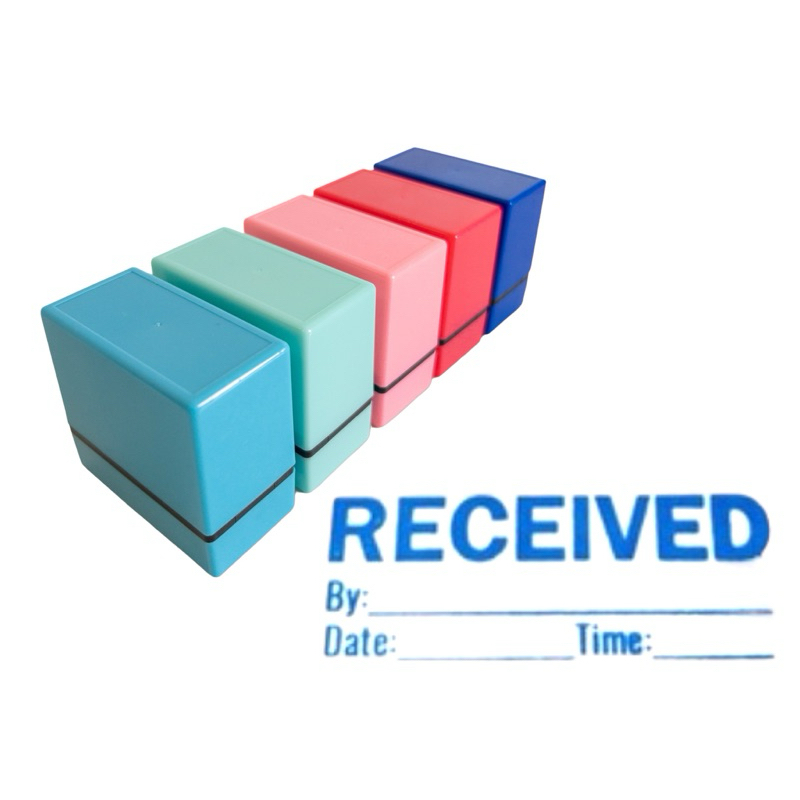 Received stamp (pre-inked stamps) | Shopee Philippines