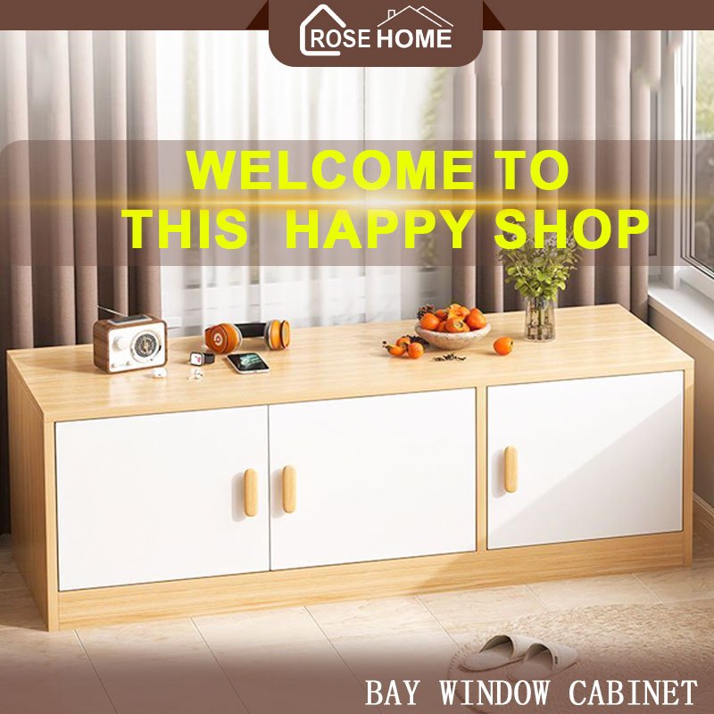 Wooden modern storage cabinets, window sill cabinets, balcony cabinets ...