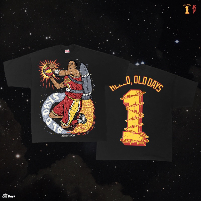 HOD - ROCKET MAN - TRACY MCGRADY TRIBUTE SHIRT - HELLO, OLD DAYS ...