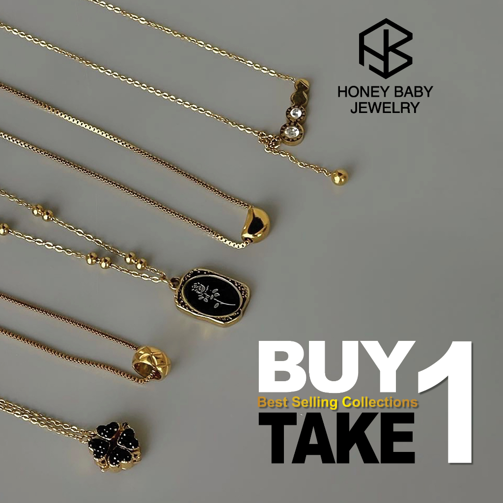 HB Jewelry B1T1 Best Selling Fashion Jewelries Accessory Collections BT00001 | Shopee Philippines