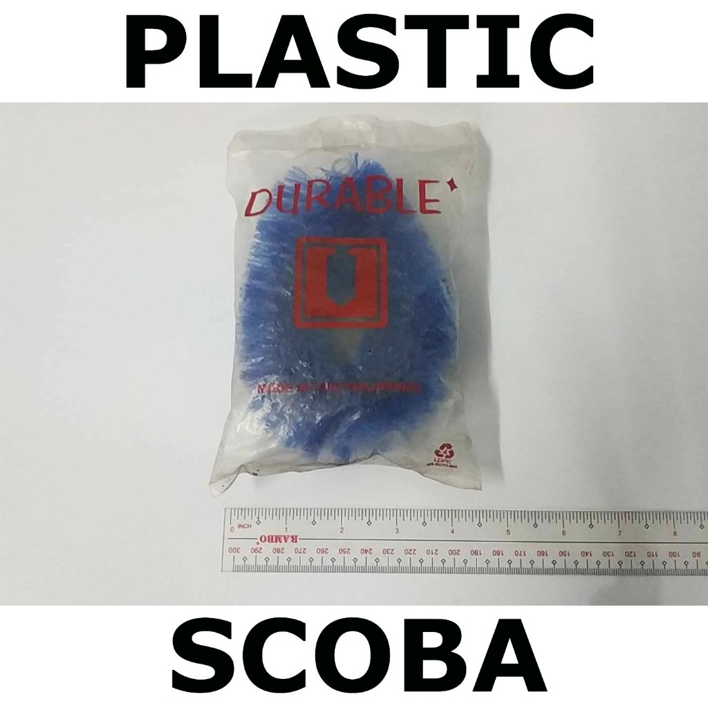 DURABLE PLASTIC SCOBA BRUSH ASSORTED COLOR DEPENDE SA GAWA NG FACTORY