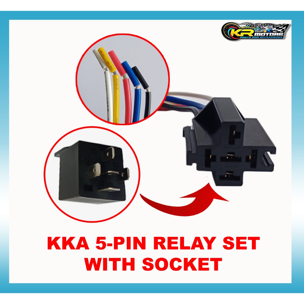 Relay for Motorcycle / Scooter Mini Driving Light & Horn (hindi nagpa ...