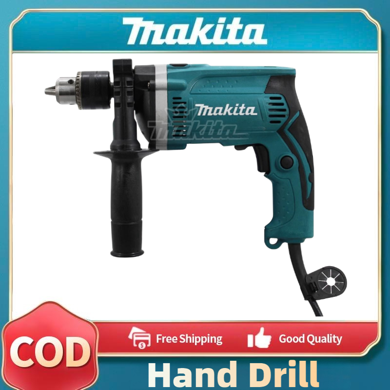 Makita Impact Drill Set blue Hammer Protable Tool Barena Drill Set ...