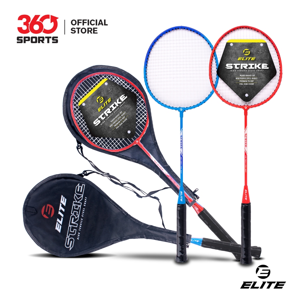 Elite Strike 2-Player Badminton Set with 3/4 Carry Bag | Shopee Philippines