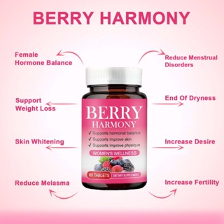 Softher Berry Harmony Tablets Hormonal Balance Supplement Women's ...
