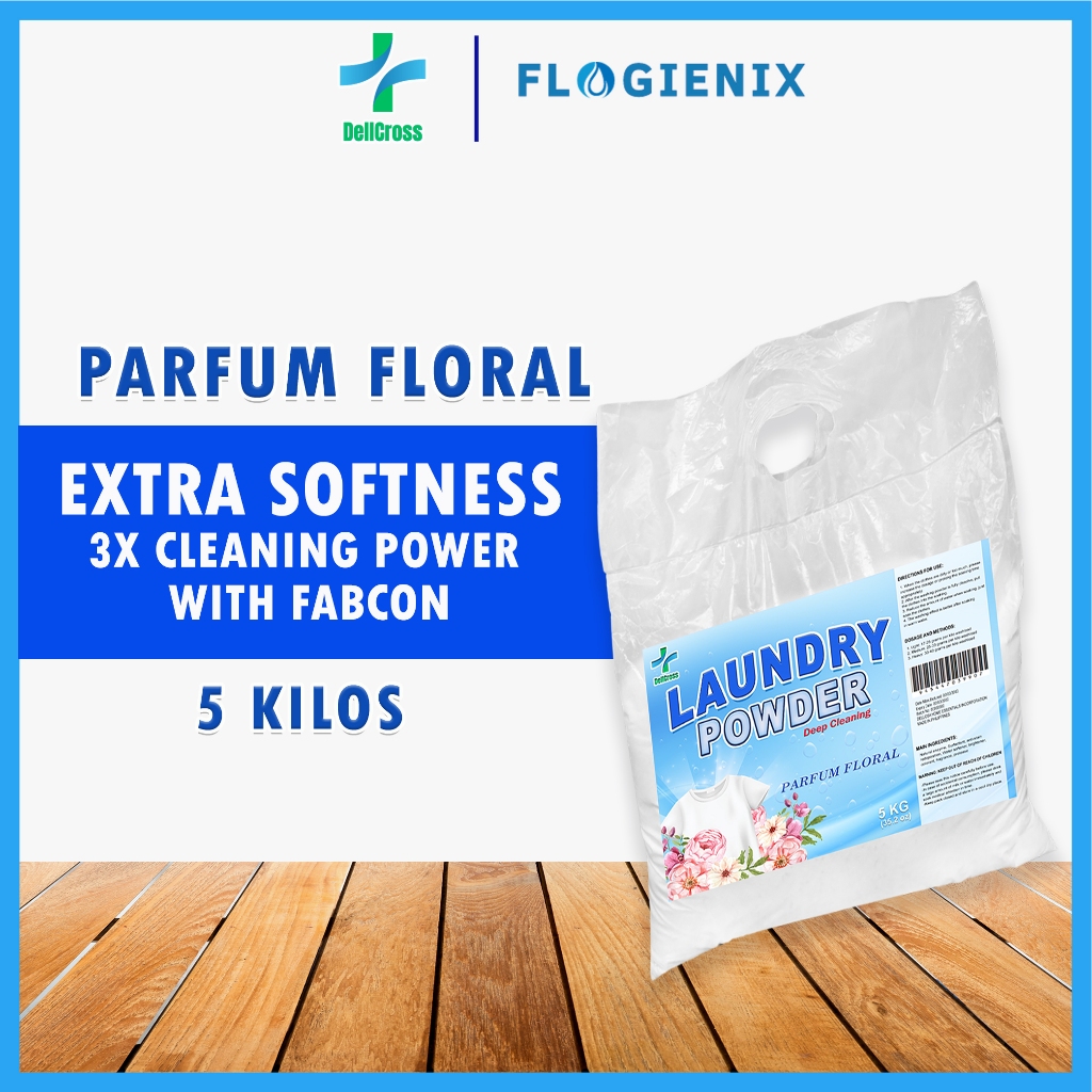 DELLCROSS POWDER DETERGENT UP TO 3X POWERFUL CLEANING with FABCON ...
