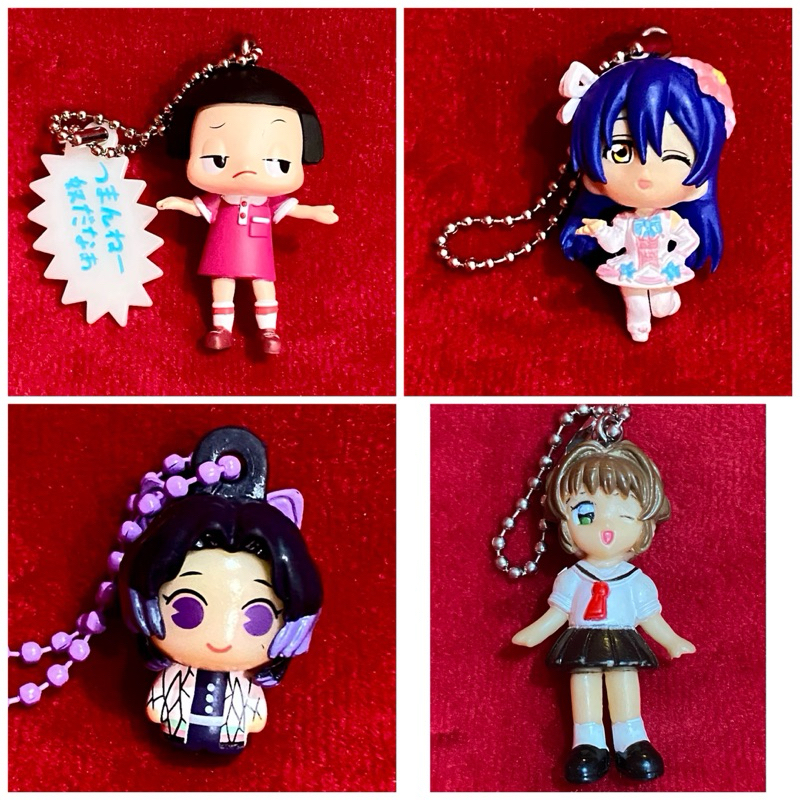 Anime Mini Figure Key and Bag Charms Accessories | Shopee Philippines