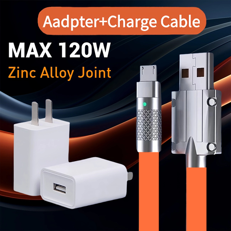 120W Original Adapter Quick Charging Cable Fast Charger for Android ...