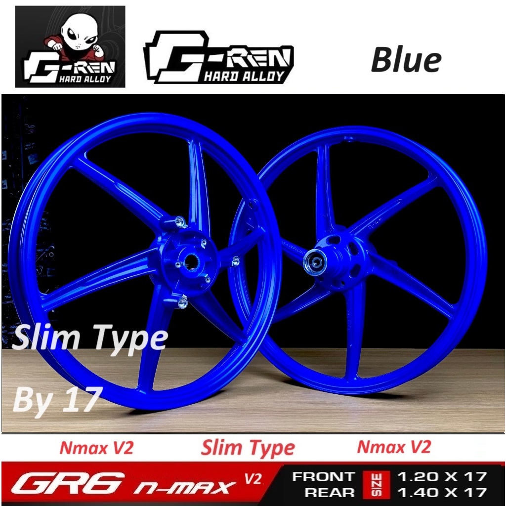 {GCF} G-Ren Mags GR6 Nmax V2 Slim Type 1.2*14 By 17 (Made In Thailand ...