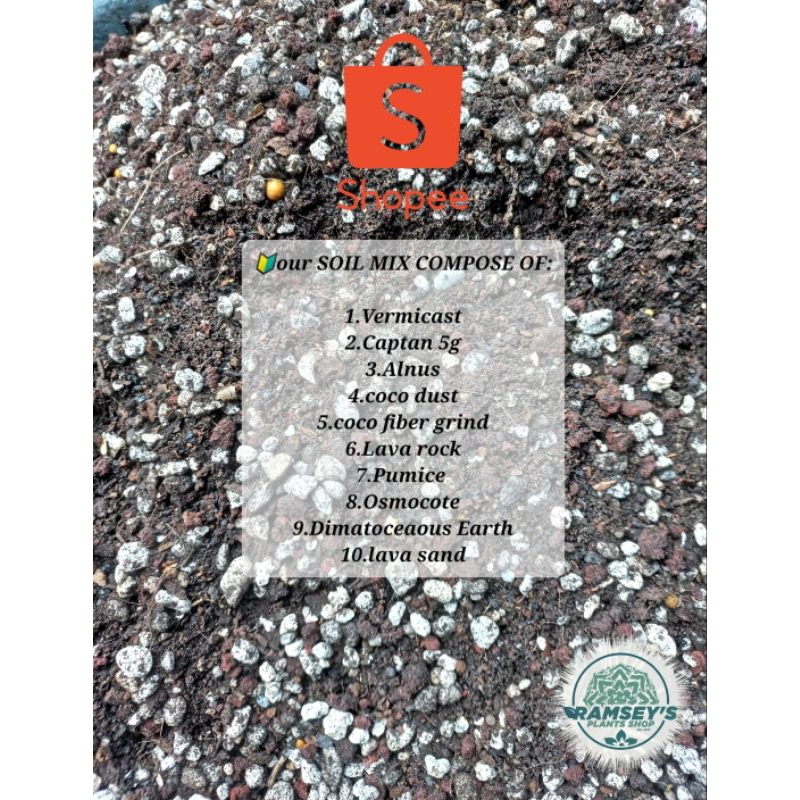 Cactus and Succulent SOILMIX STERILIZED 1KG | Shopee Philippines