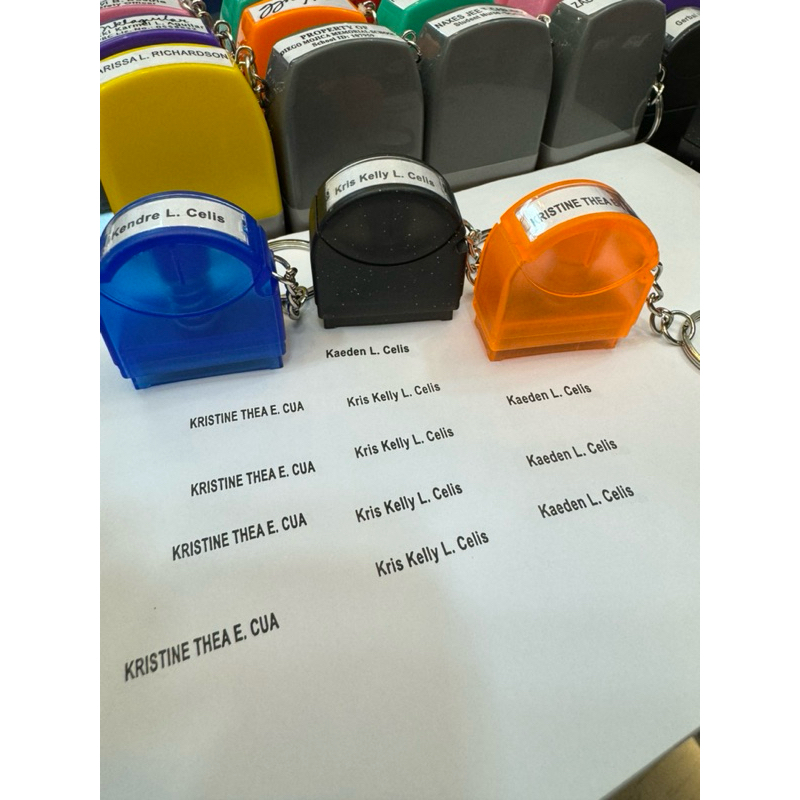 FREE KEYCHAIN DIGI PERSONALIZED STAMP | Shopee Philippines