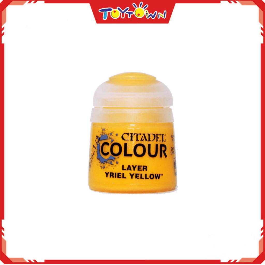 Warhammer Citadel Colour Paint Layer: Yriel Yellow 12ml | Shopee ...